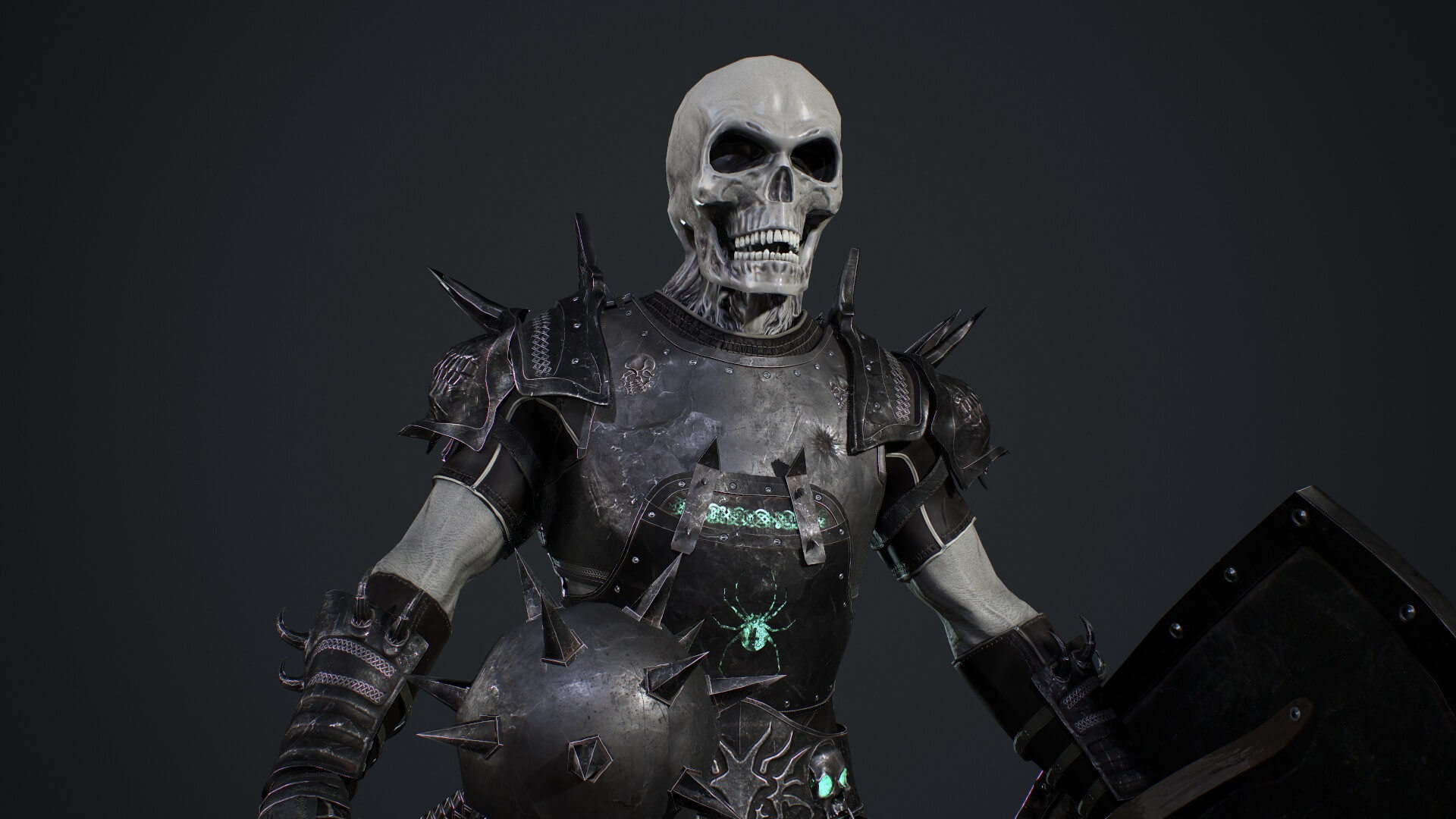 Skeleton 1 - 3D Model by Wernerkurt