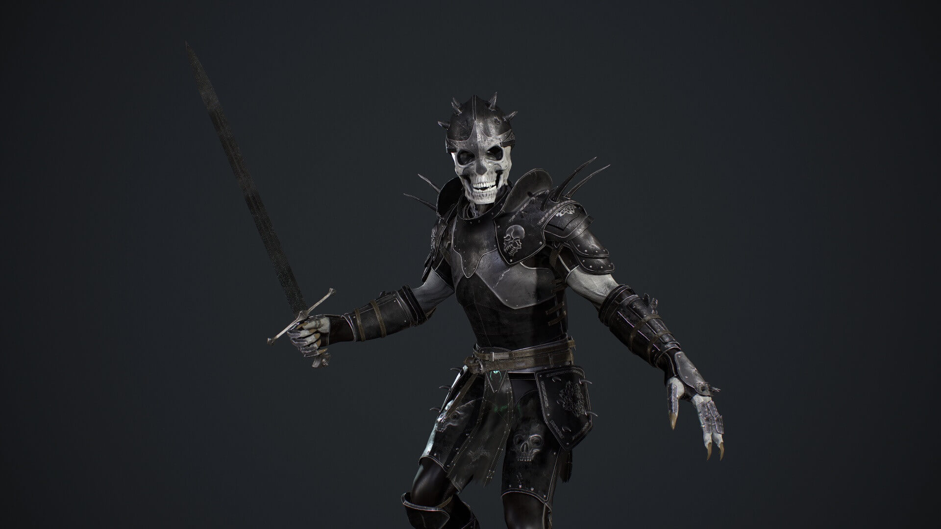 Skeleton 2 - 3D Model by Wernerkurt