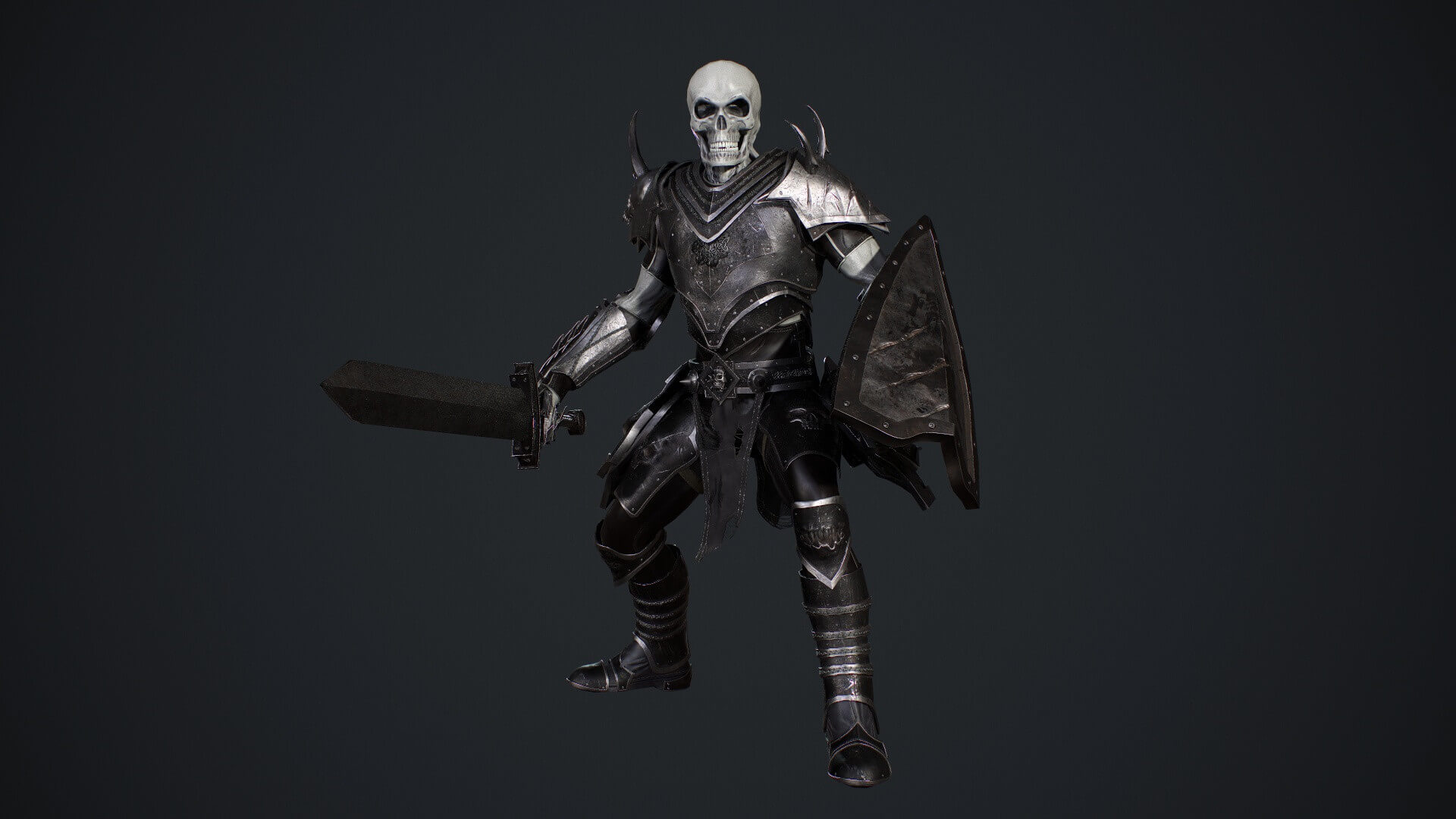 Skeleton 5 - 3D Model by Wernerkurt