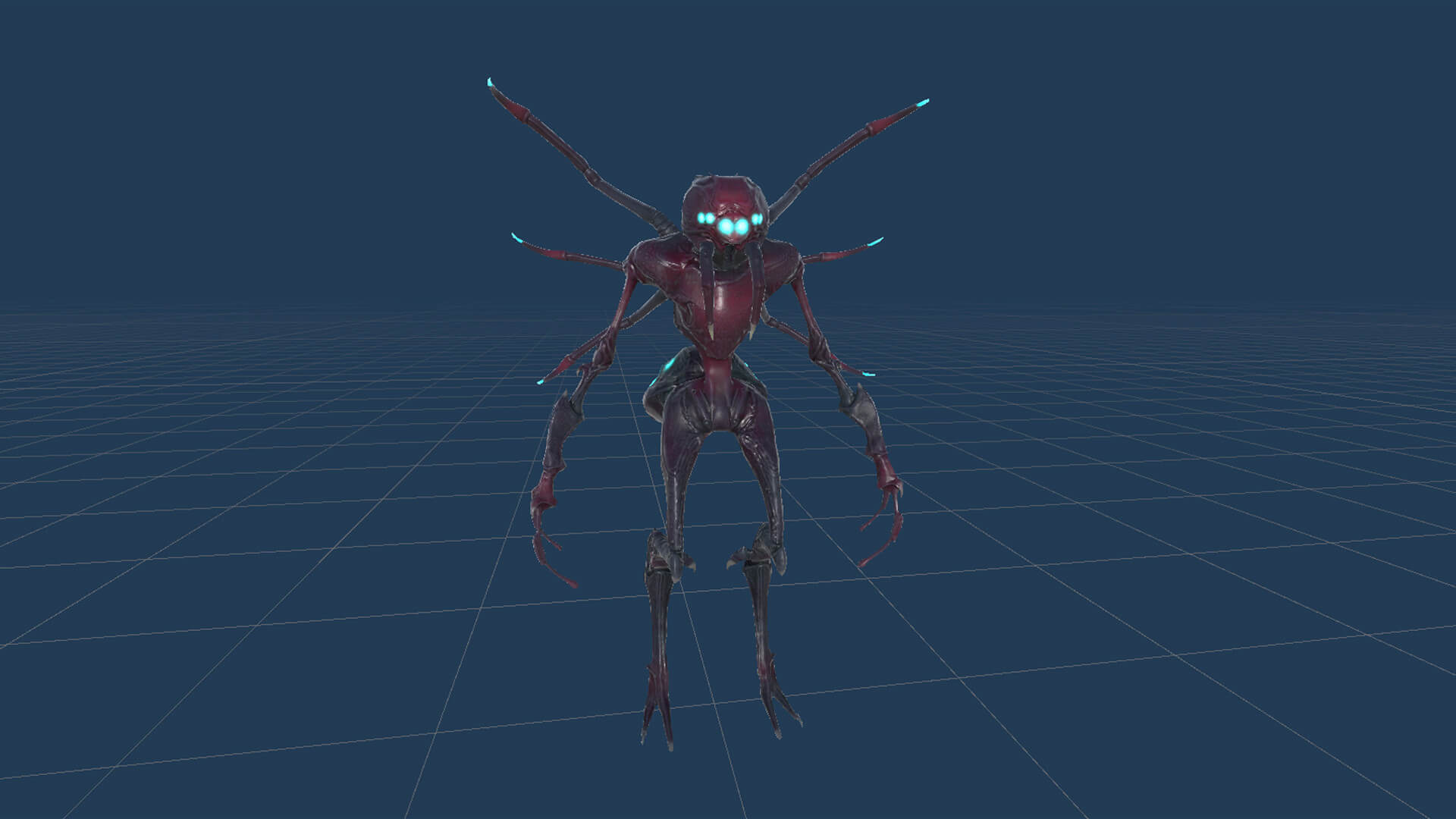 Spider Creature - 3D Model by Wernerkurt