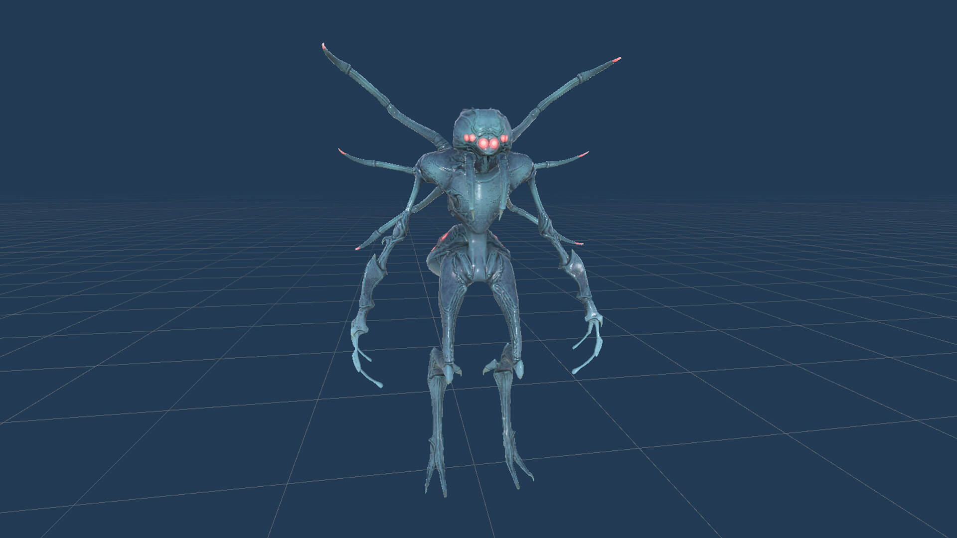 Spider Creature - 3D Model by Wernerkurt
