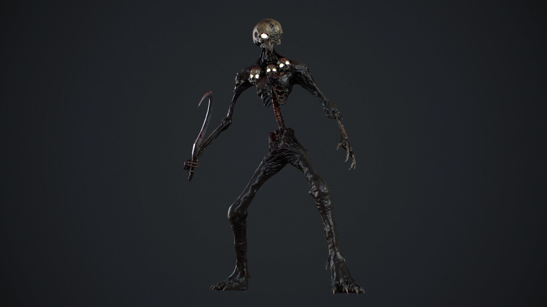 Undead - 3D Model by Wernerkurt