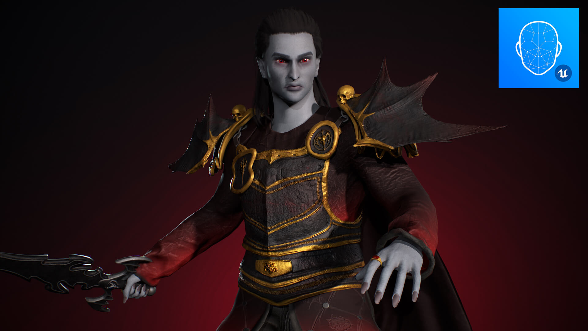 Vampire Lord - 3D Model by Wernerkurt
