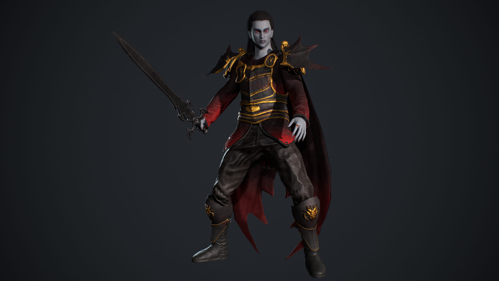Vampire Lord - 3D Model by Wernerkurt