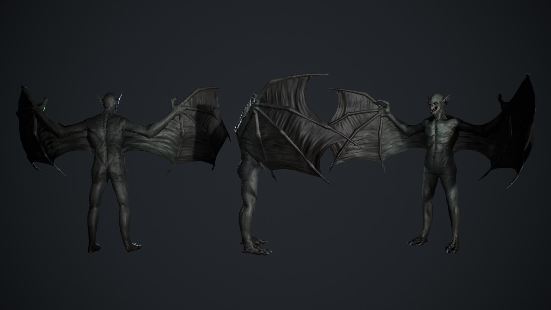 Vampire Monster - 3D Model by Wernerkurt