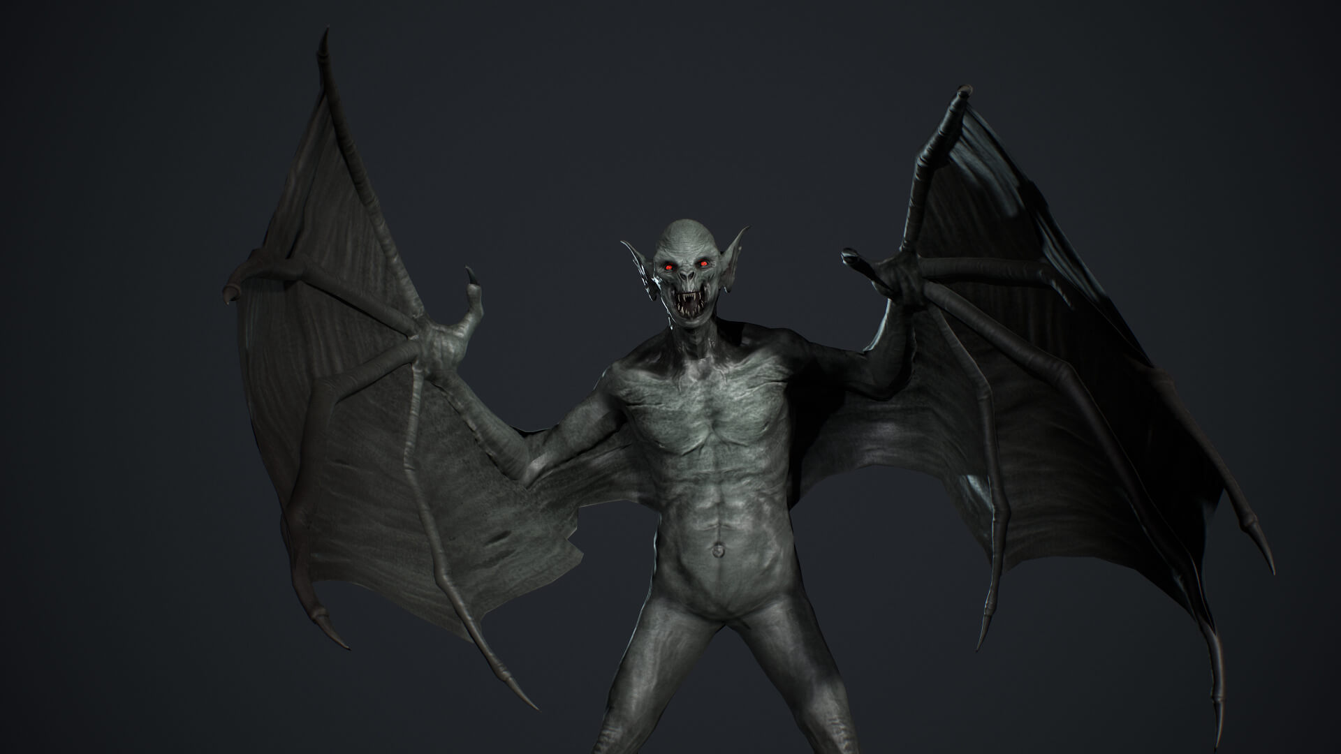 Vampire Monster - 3D Model by Wernerkurt