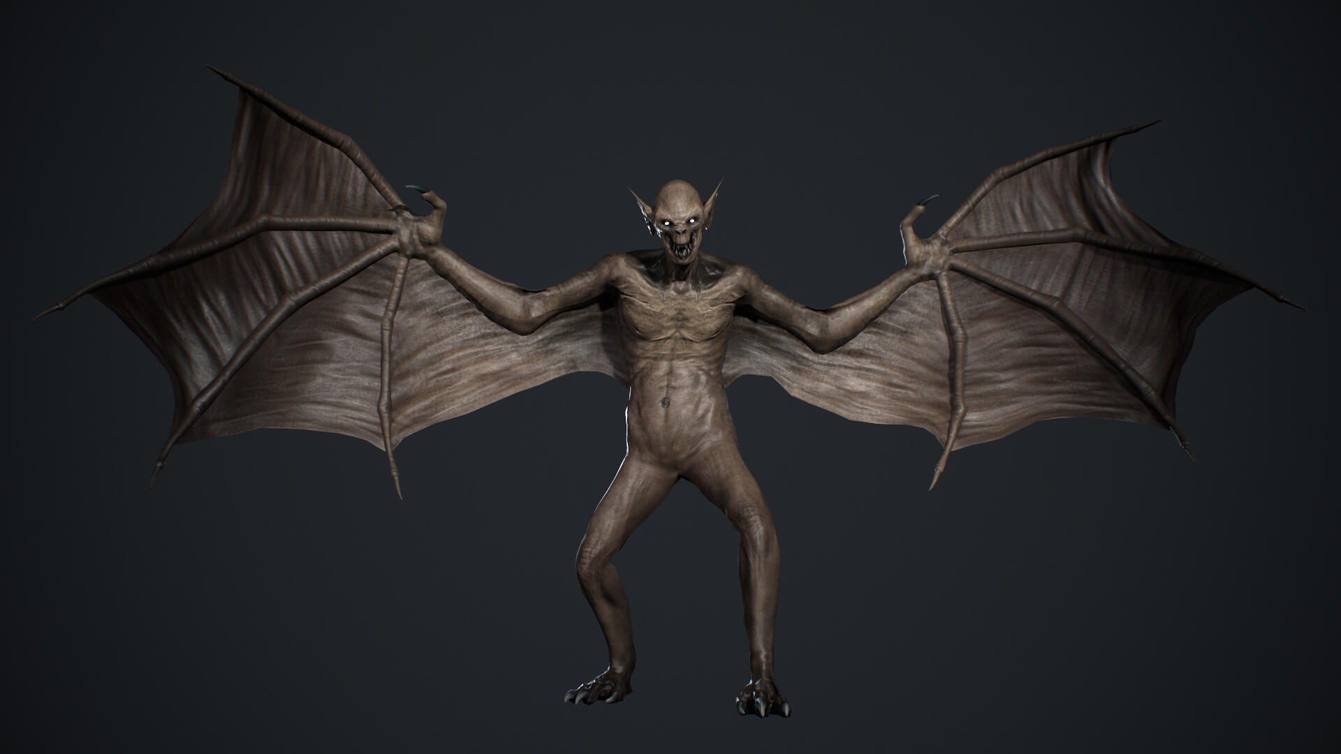 Vampire Monster - 3D Model by Wernerkurt