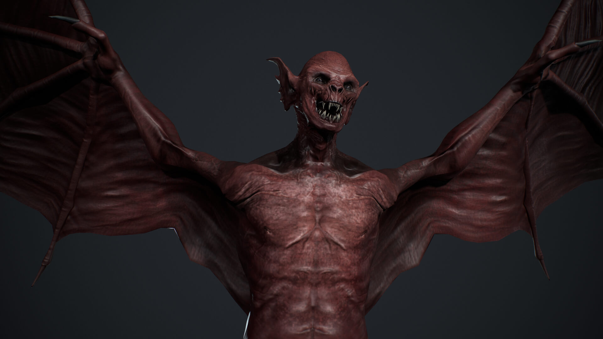 Vampire Monster - 3D Model by Wernerkurt