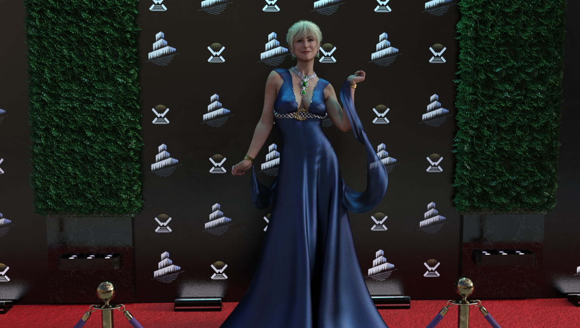 Dame Helen. 3D Render, Digital Art by westcala1c