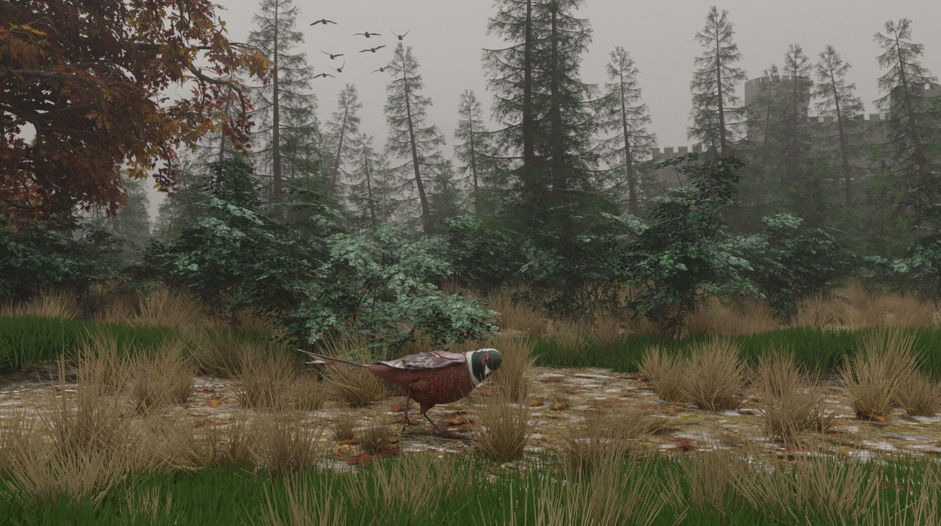 Forest View. 3D Render, Digital Art by westcala1c