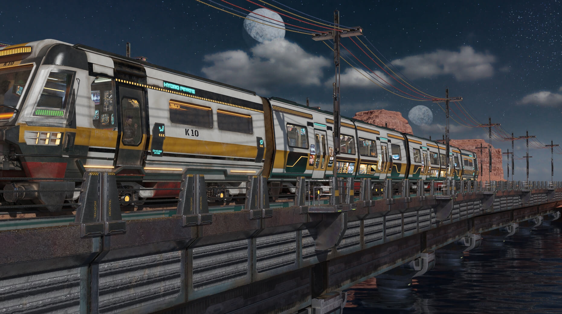 Hydro Express. 3D Render, Digital Art by westcala1c