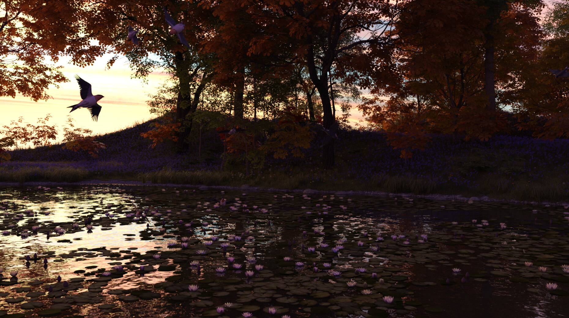Lillie's on the Lake 3D Render, Digital Art by westcala1c