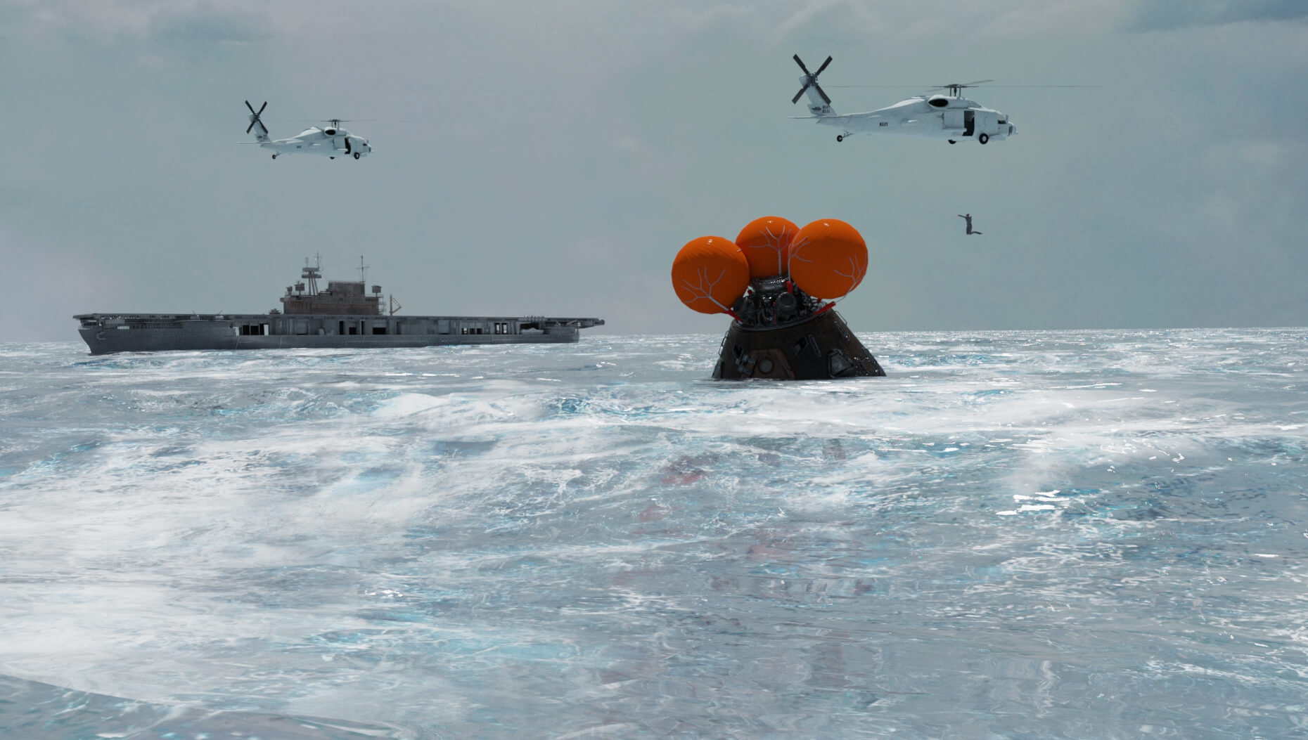 Module Recovery. 3D Render, Digital Art by westcala1c