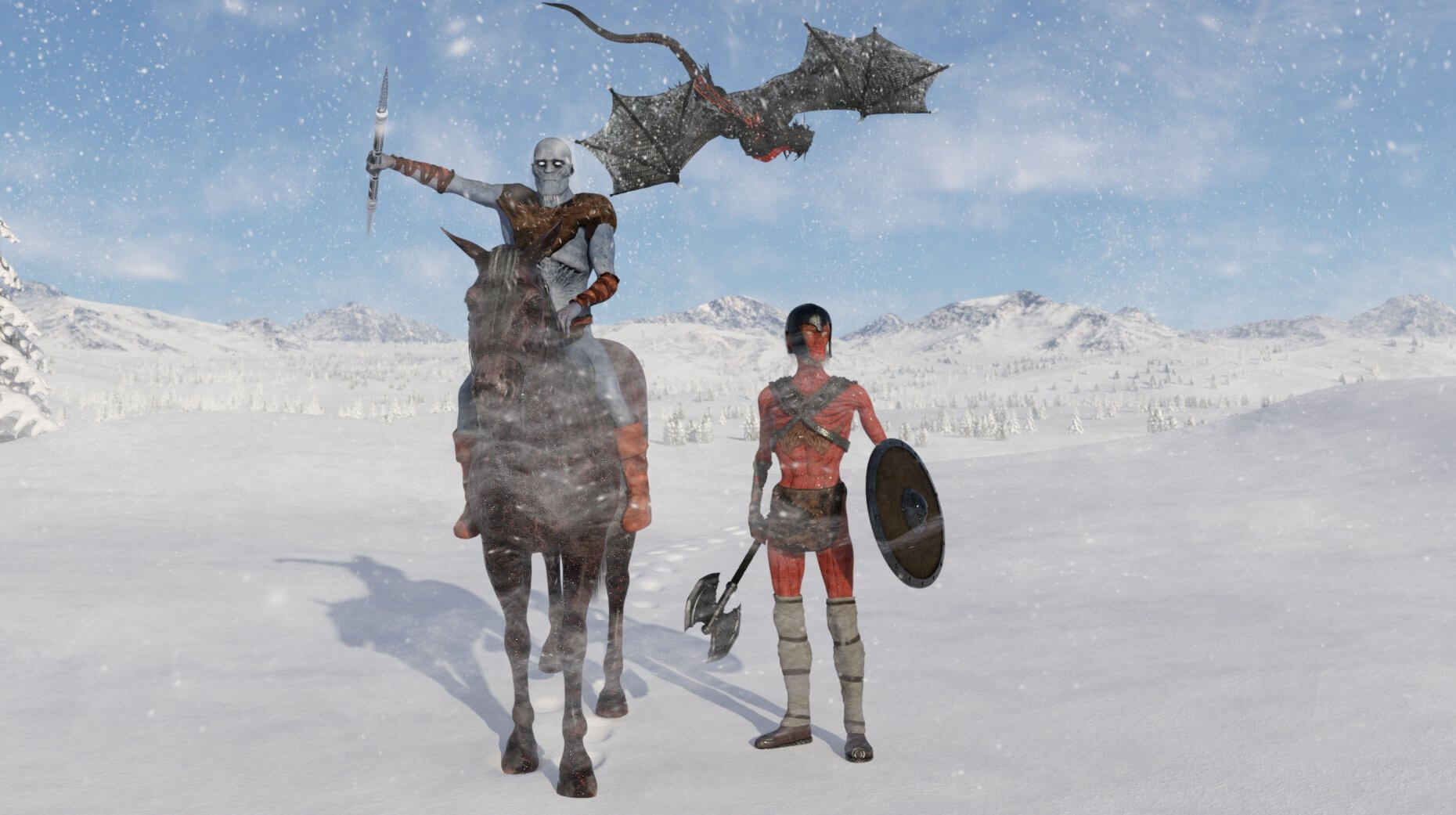 Night Walkers. 3D Render | RenderHub Gallery