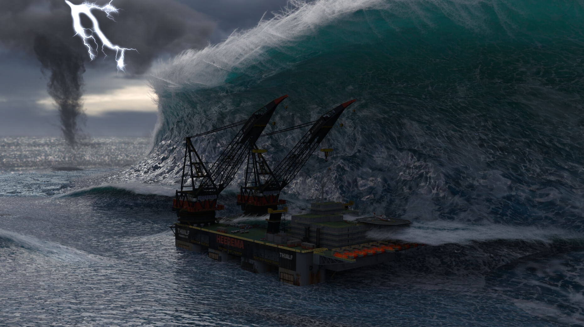 Rig of Doom. 3D Render, Digital Art by westcala1c