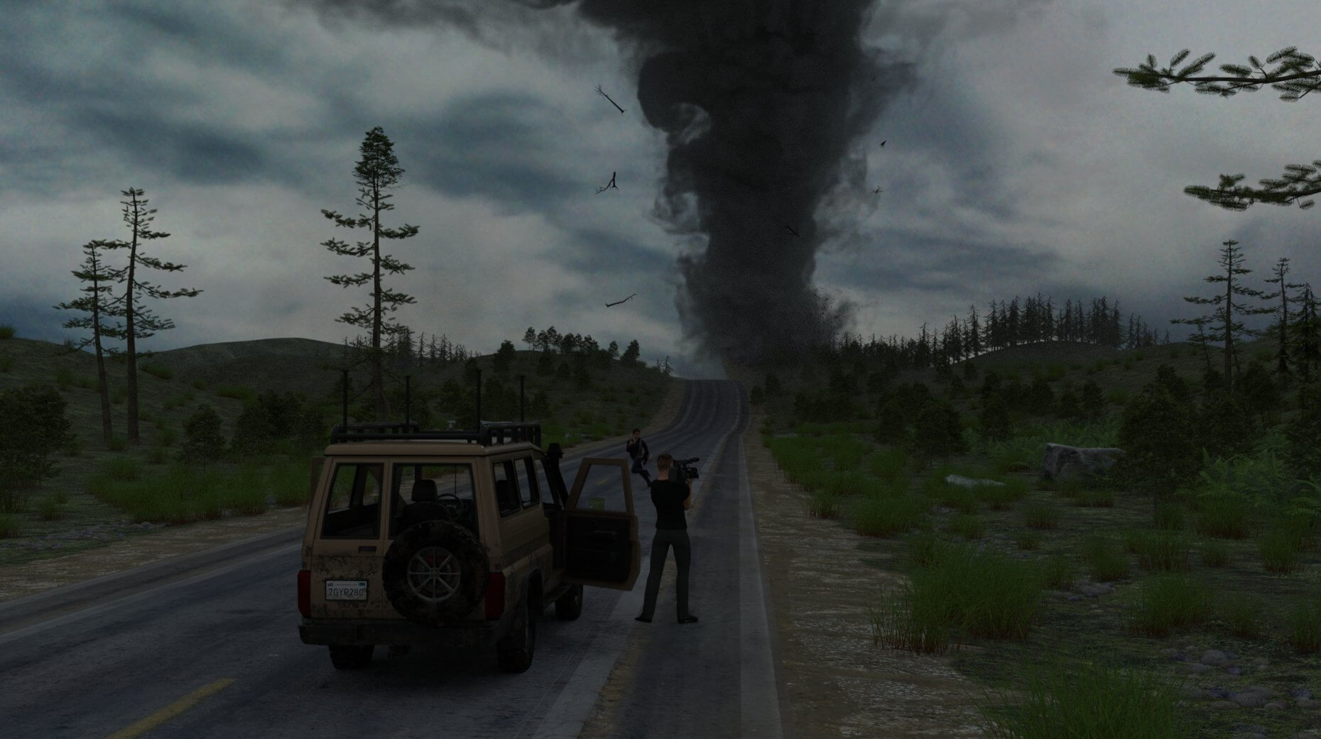 Storm Chasers' 3D Render | RenderHub Gallery
