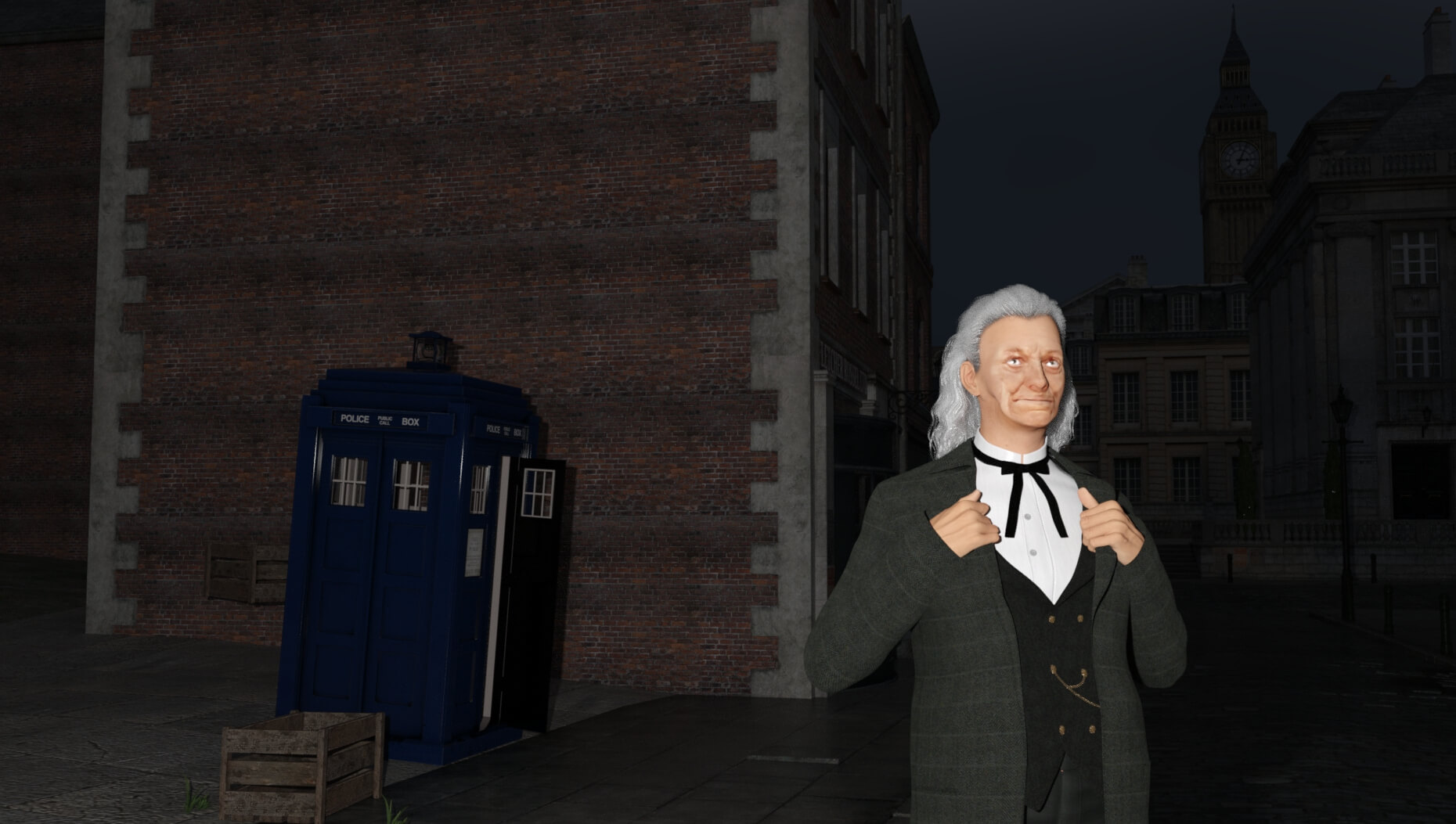 The First Generation Doc 3D Render, Digital Art by westcala1c