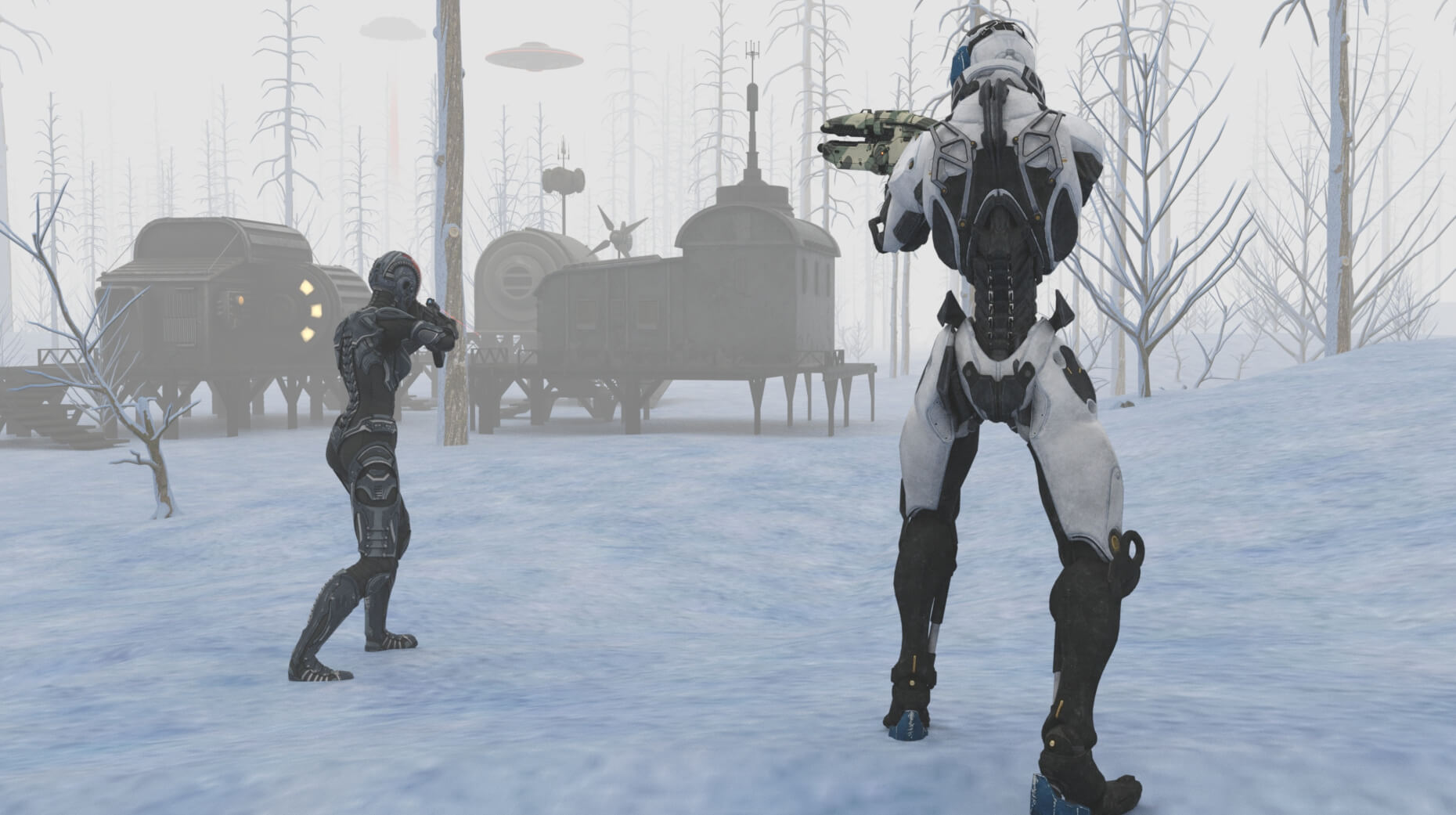 The Invasion Begins. 3D Render, Digital Art by westcala1c