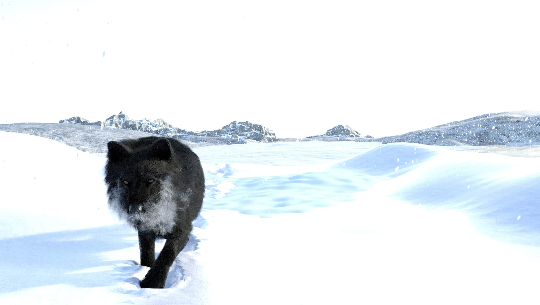 The Outcast. 3D Render, Digital Art by westcala1c