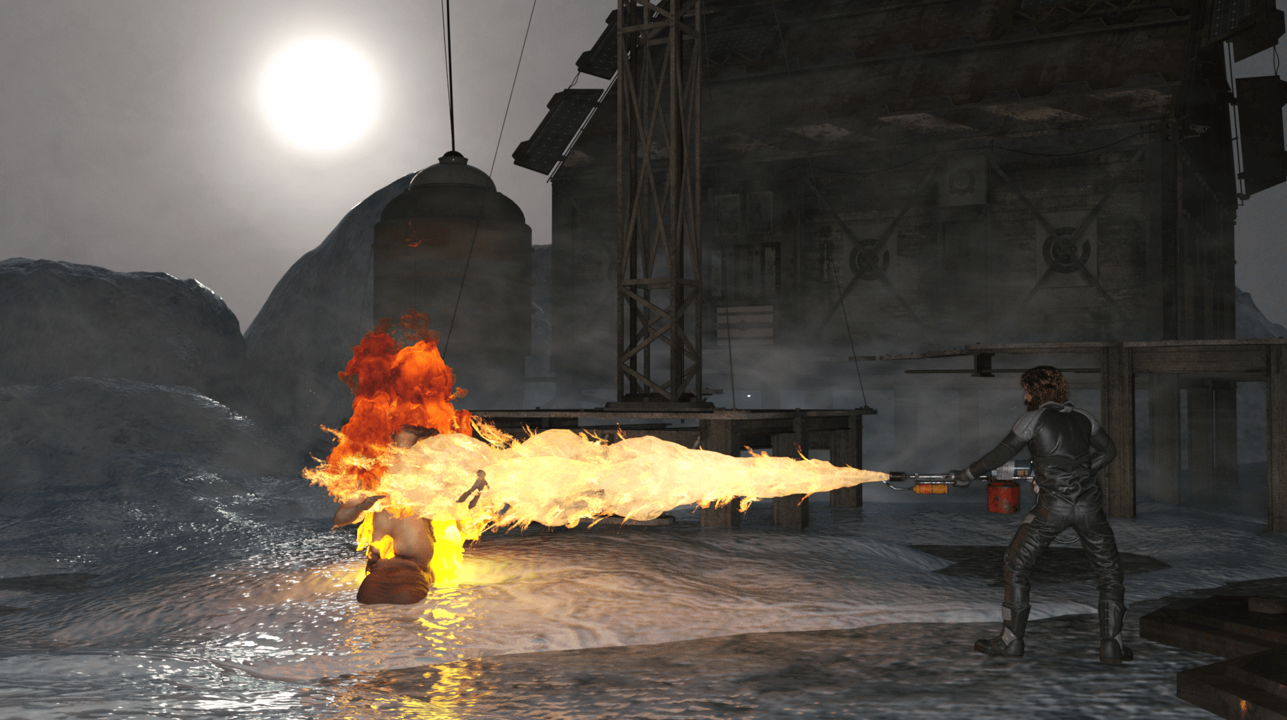 The THING. 3D Render, Digital Art by westcala1c