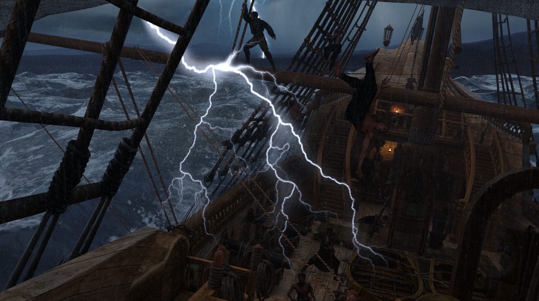 Trying to make Port in a Storm. Take2 3D Render by westcala1c