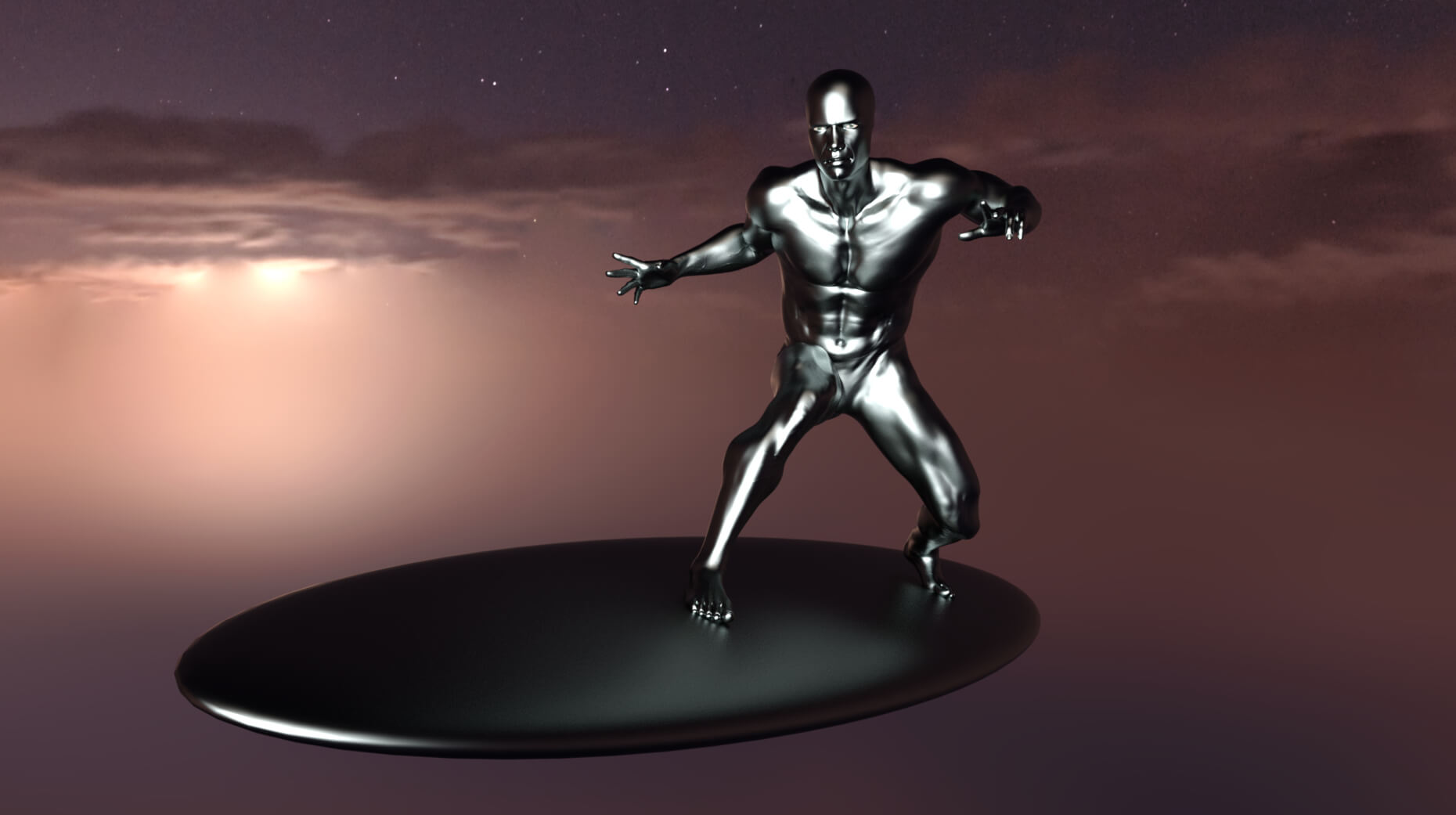 When Will He Return to Our Screens 3D Render by westcala1c