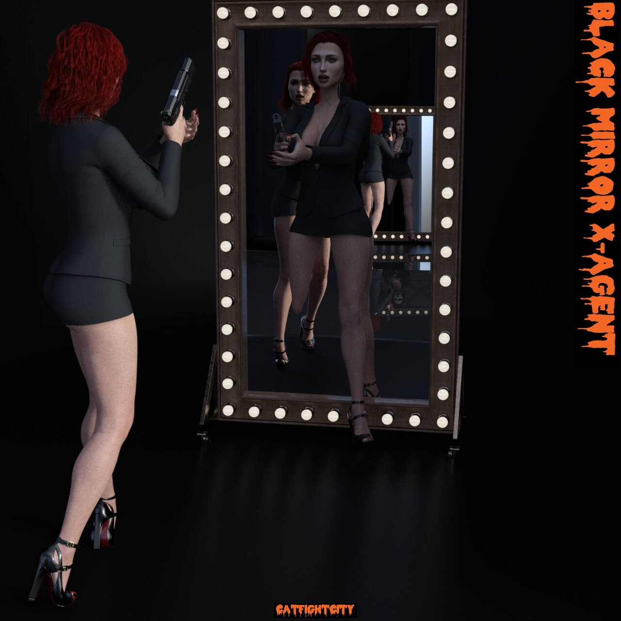 Mirror Mirror Secret Agents Tangle 3D Render | RenderHub Gallery