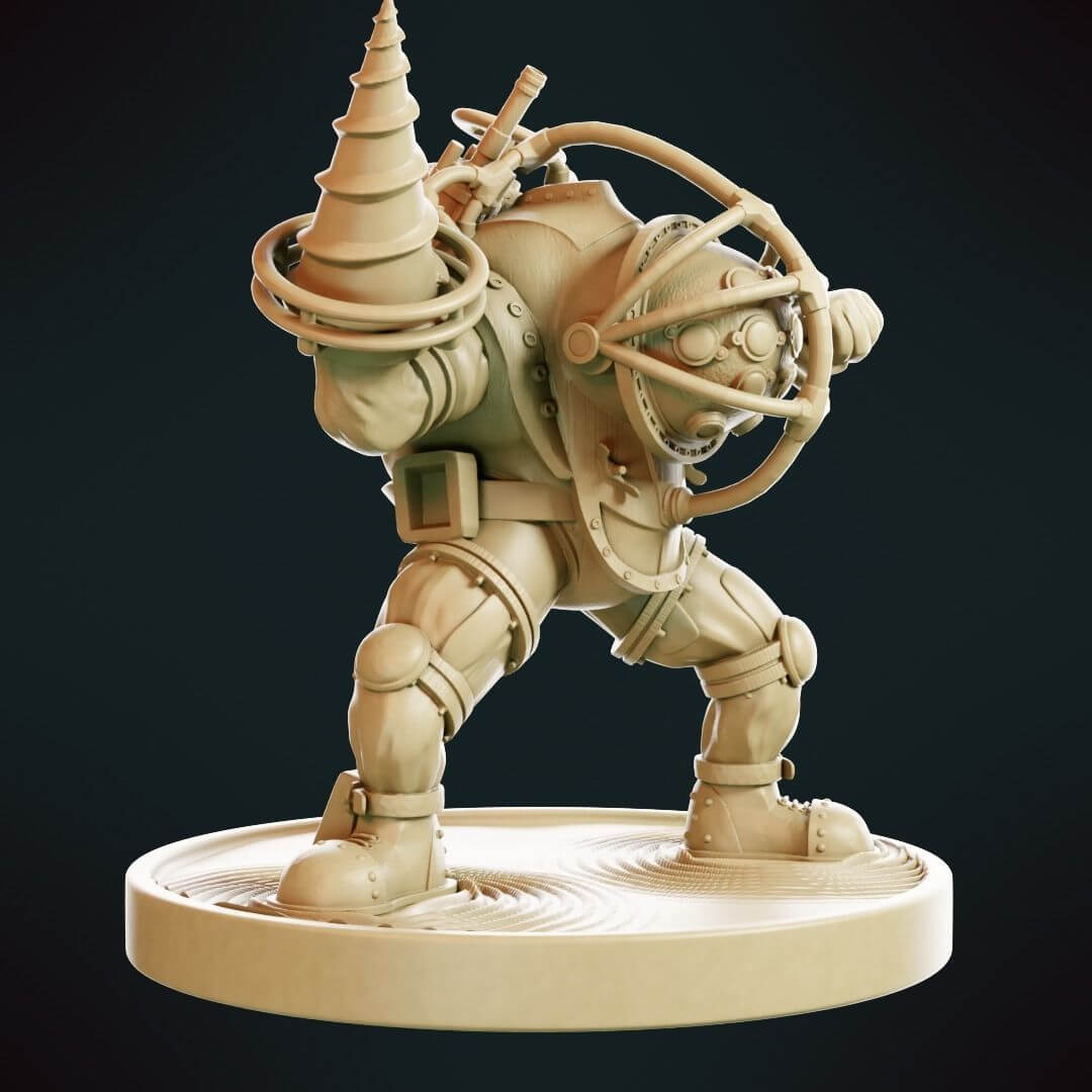 Bioshock - Big Daddy 3D Model by WestDuck