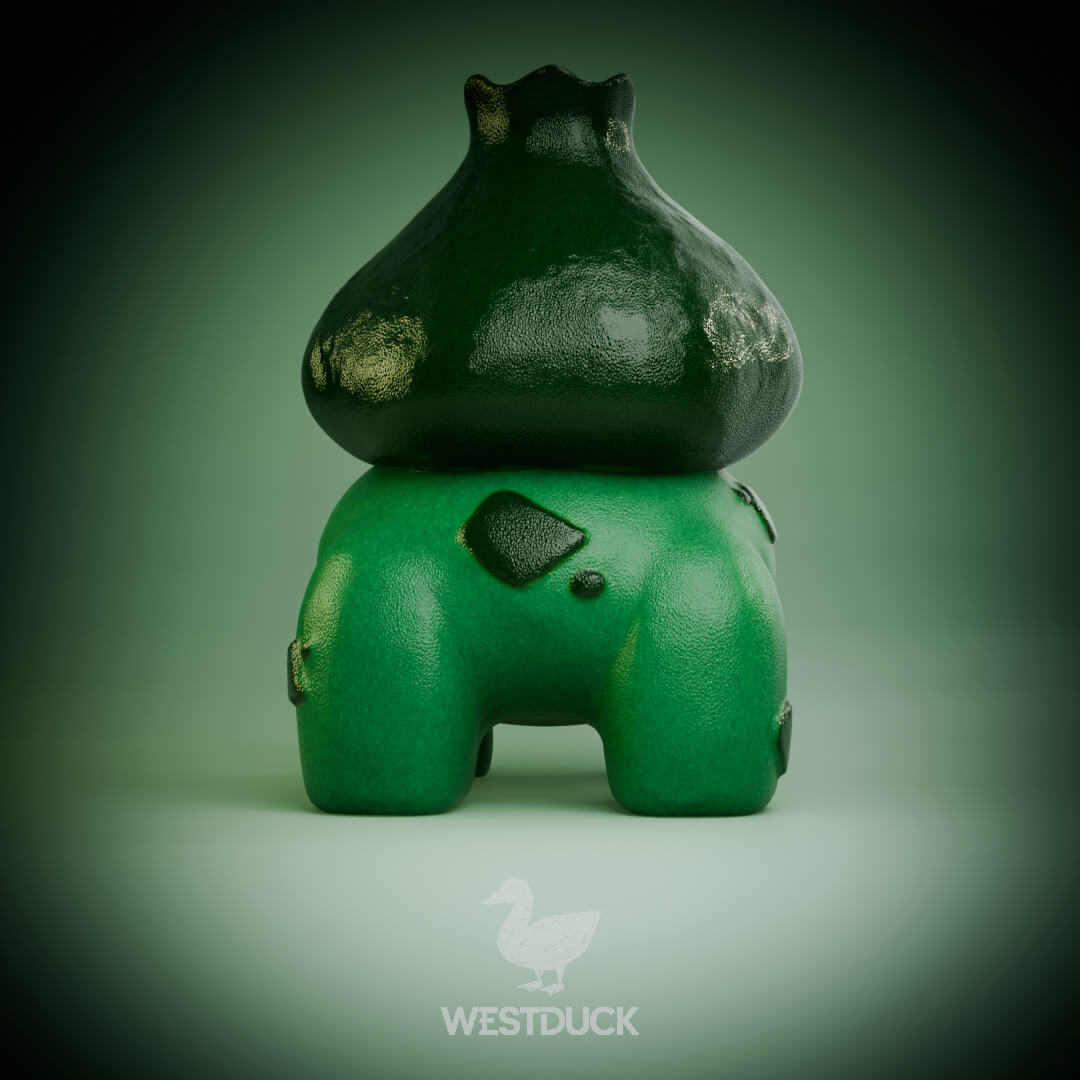 Bulbasaur - Pokemon Free 3D Model by WestDuck