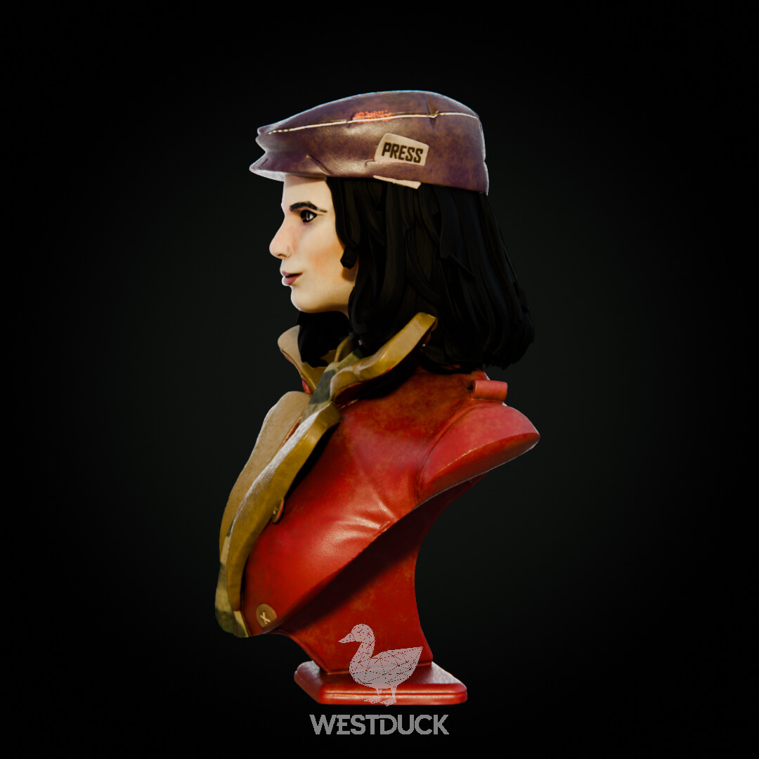 Fallout 4 - Piper Wright 3D Model by WestDuck