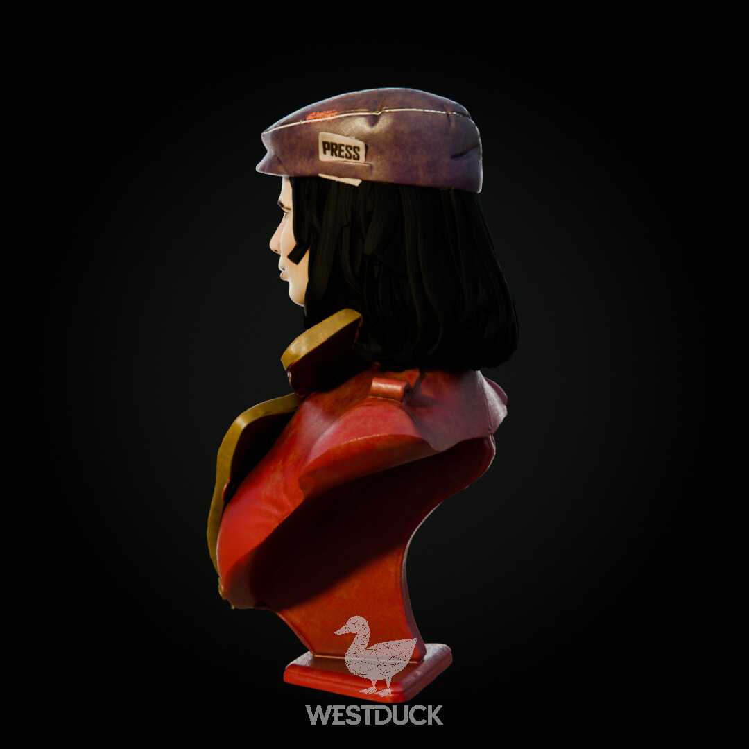 Fallout 4 - Piper Wright 3D Model by WestDuck