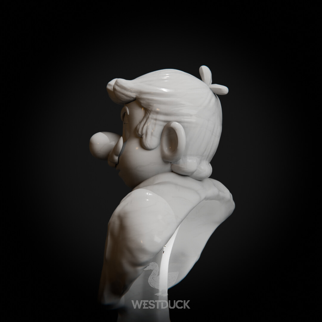 Mario and Luigi - 3D Model by WestDuck