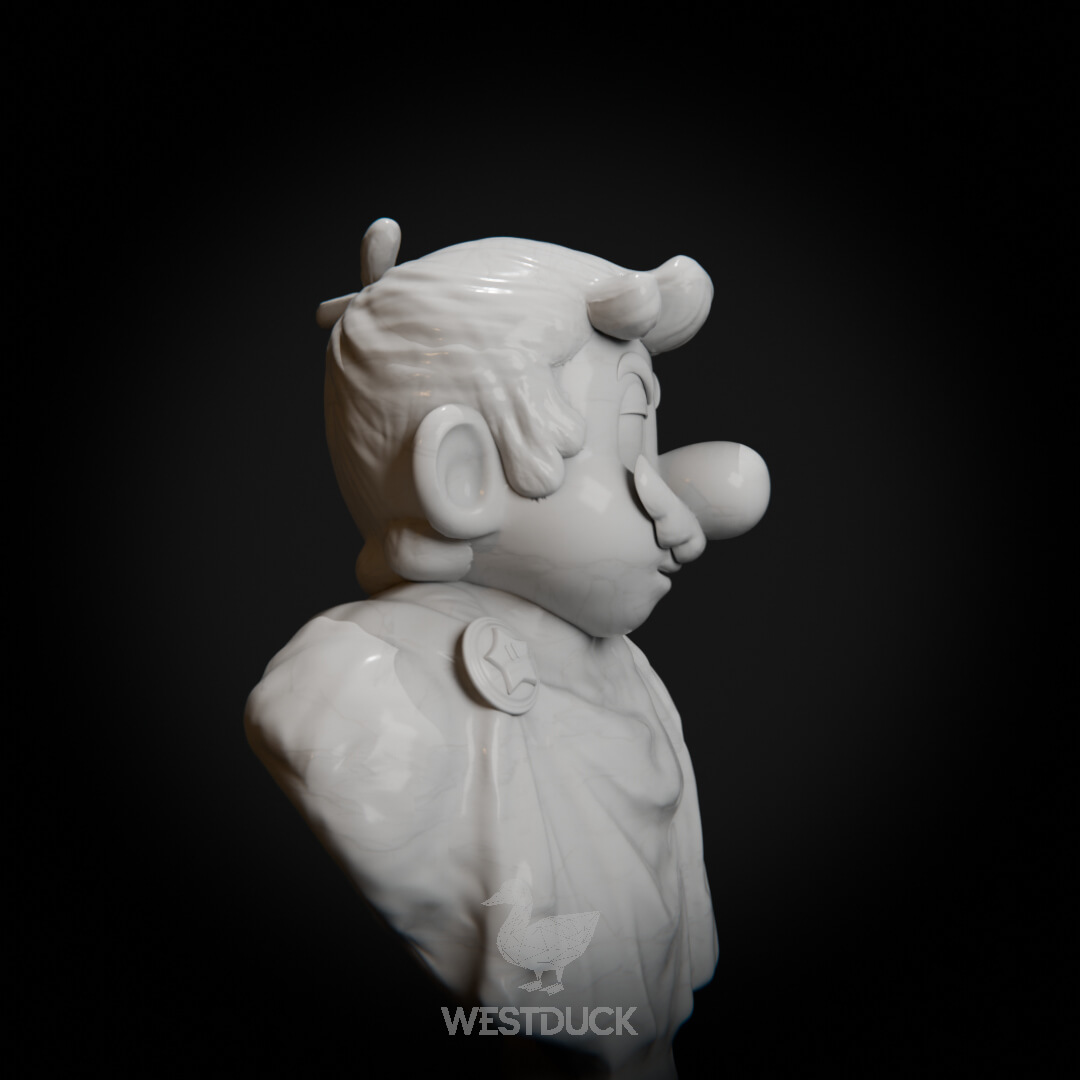 Mario and Luigi - 3D Model by WestDuck