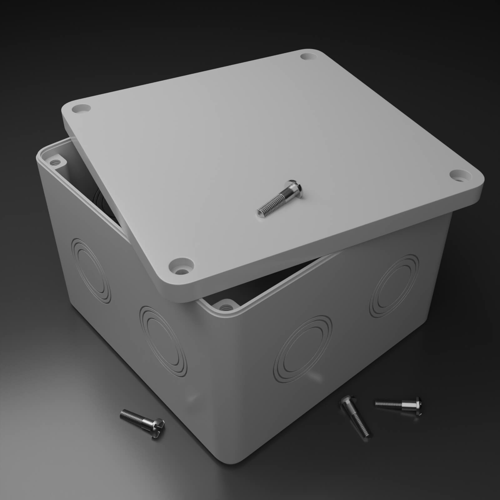 Junction Box - 3D Model by Wh1T3h4Ck5