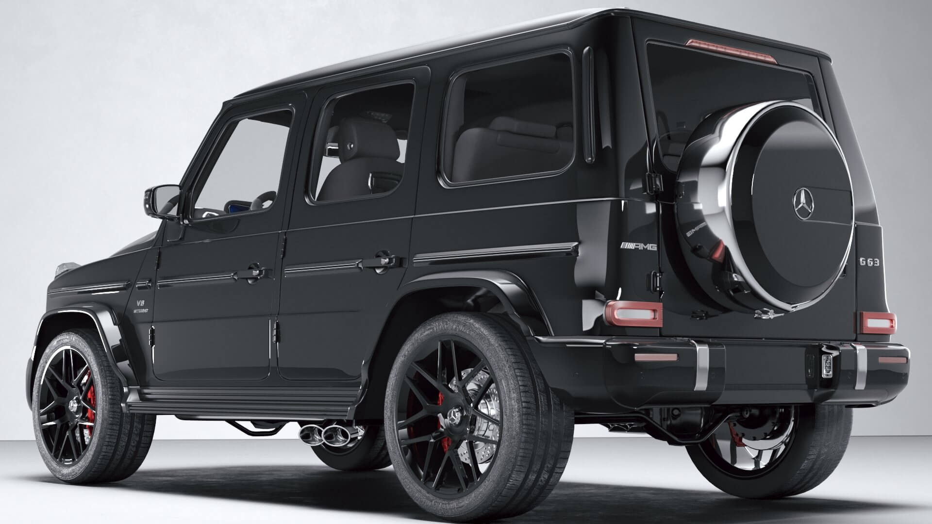 Mercedes Benz G55 AMG - 3D Model by WhiteStudio