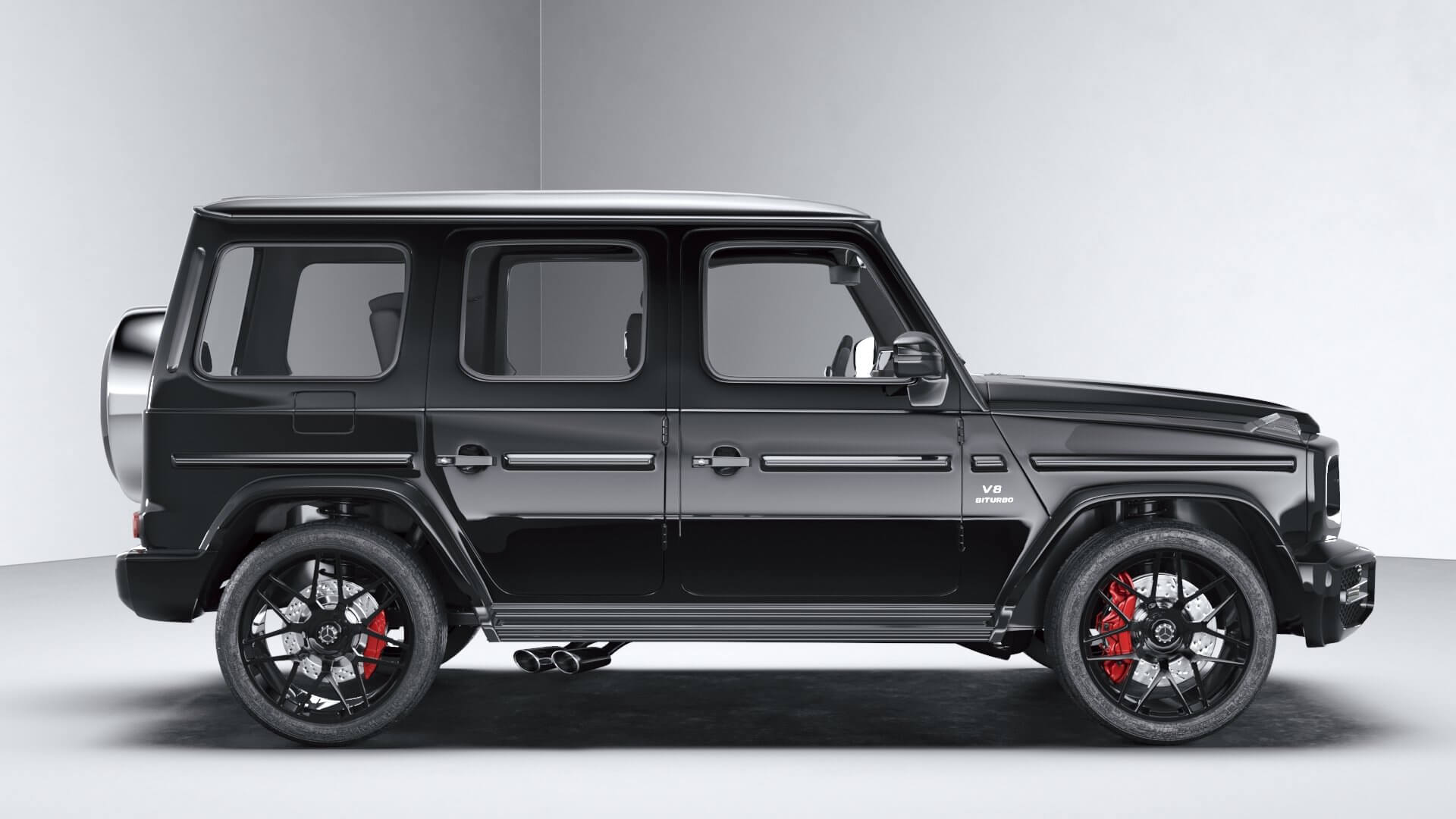 Mercedes Benz G55 AMG - 3D Model by WhiteStudio