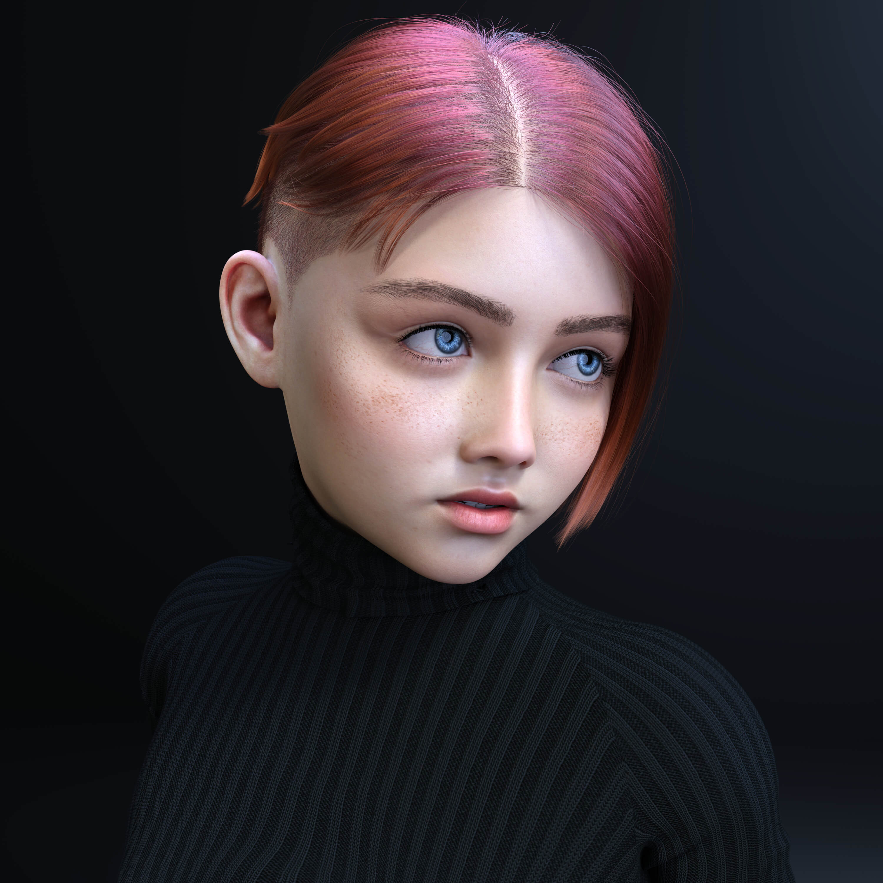 Alice - (Revisioned I) 3D Render, Digital Art by Whyte Imaging