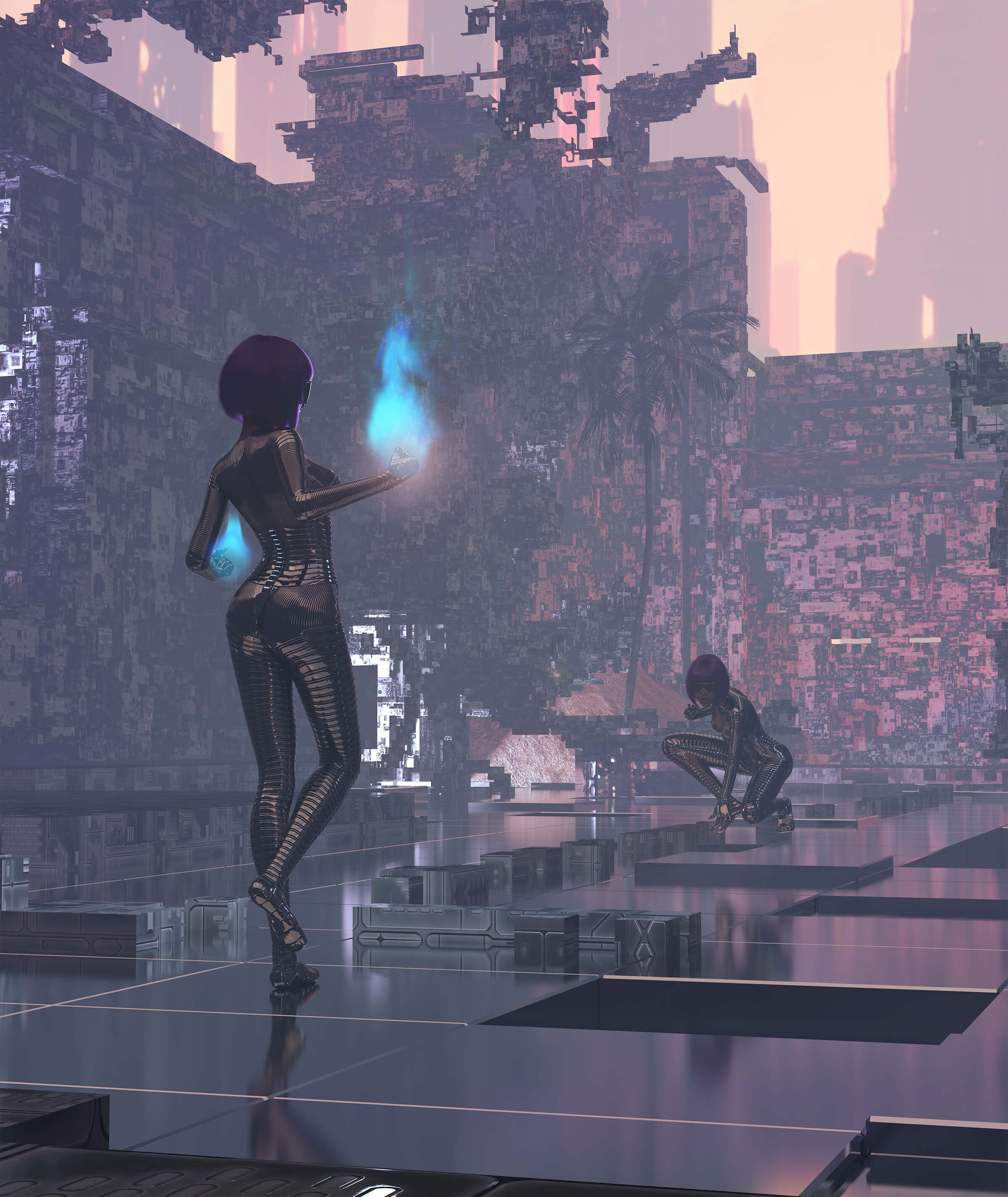 Digital Domain Portraits of the Future I 3D Render