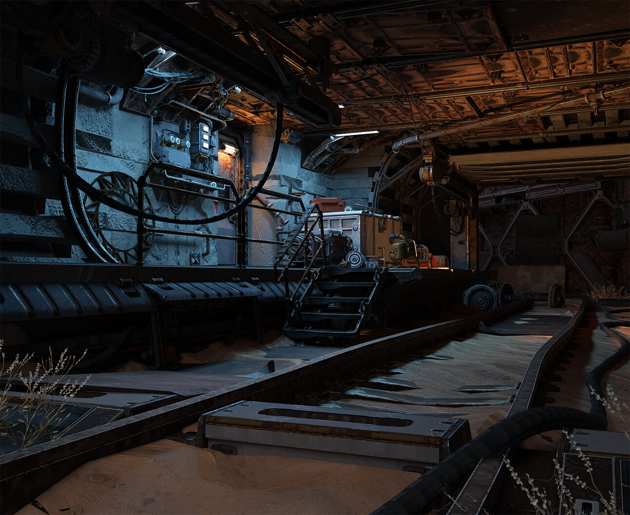 Distant Landscapes - SciFi Illustration examples (Pt 1) 3D Render