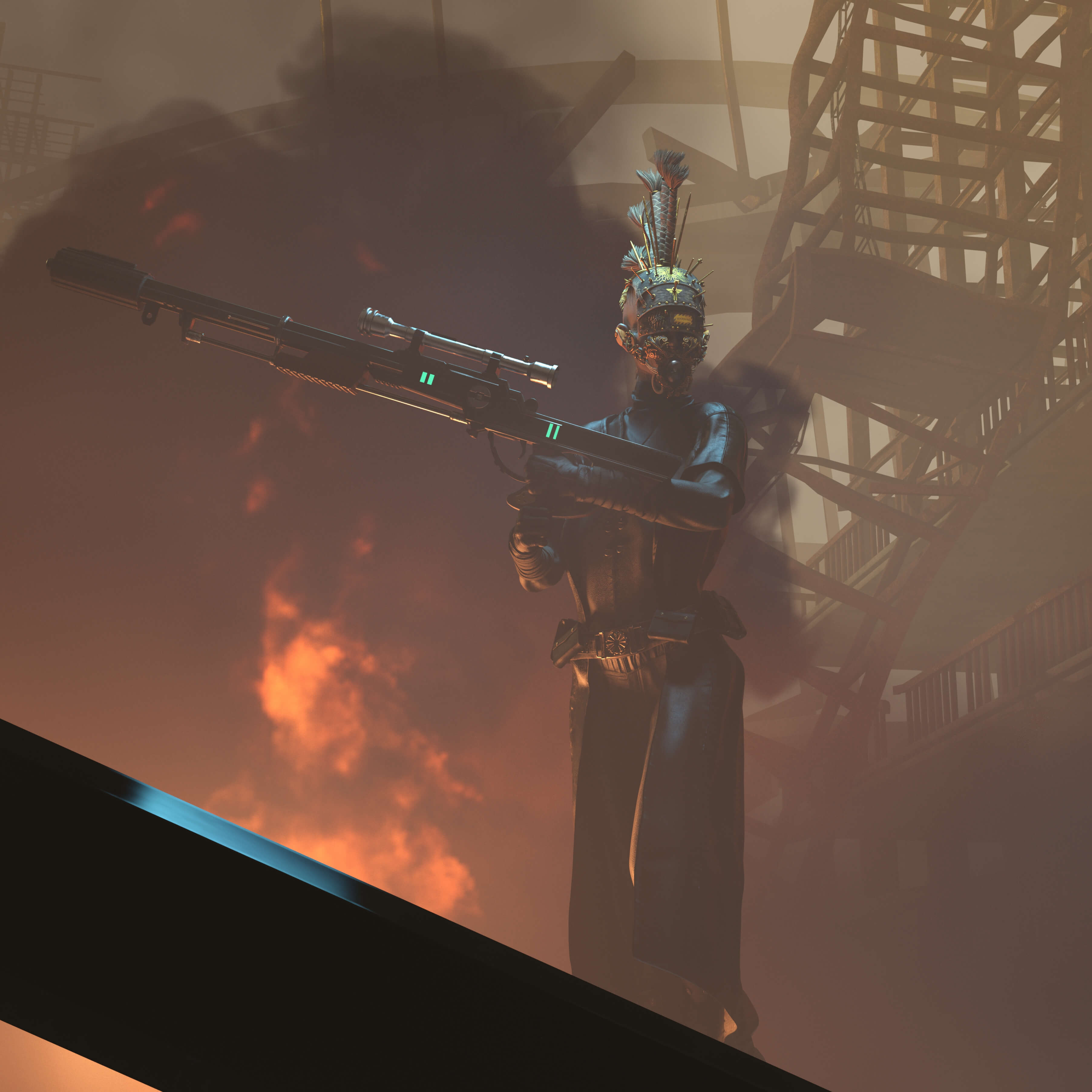 Visions of the Apocolypse I 3D Render by Whyte Imaging