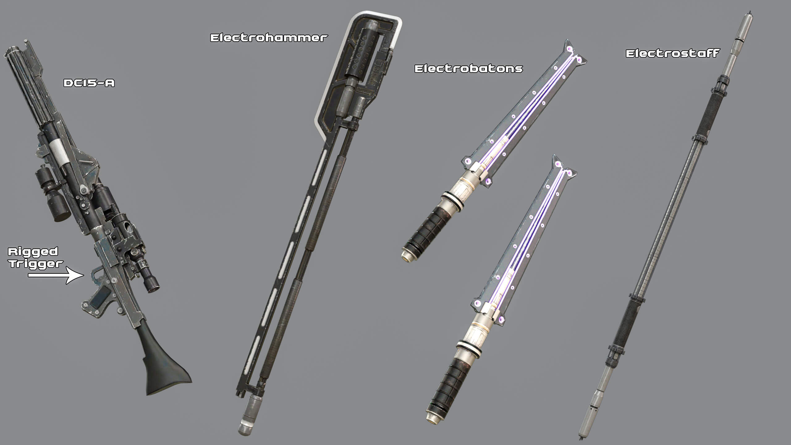 Purge Troopers for G8M + Weapons & Poses - Daz Content by WildGold