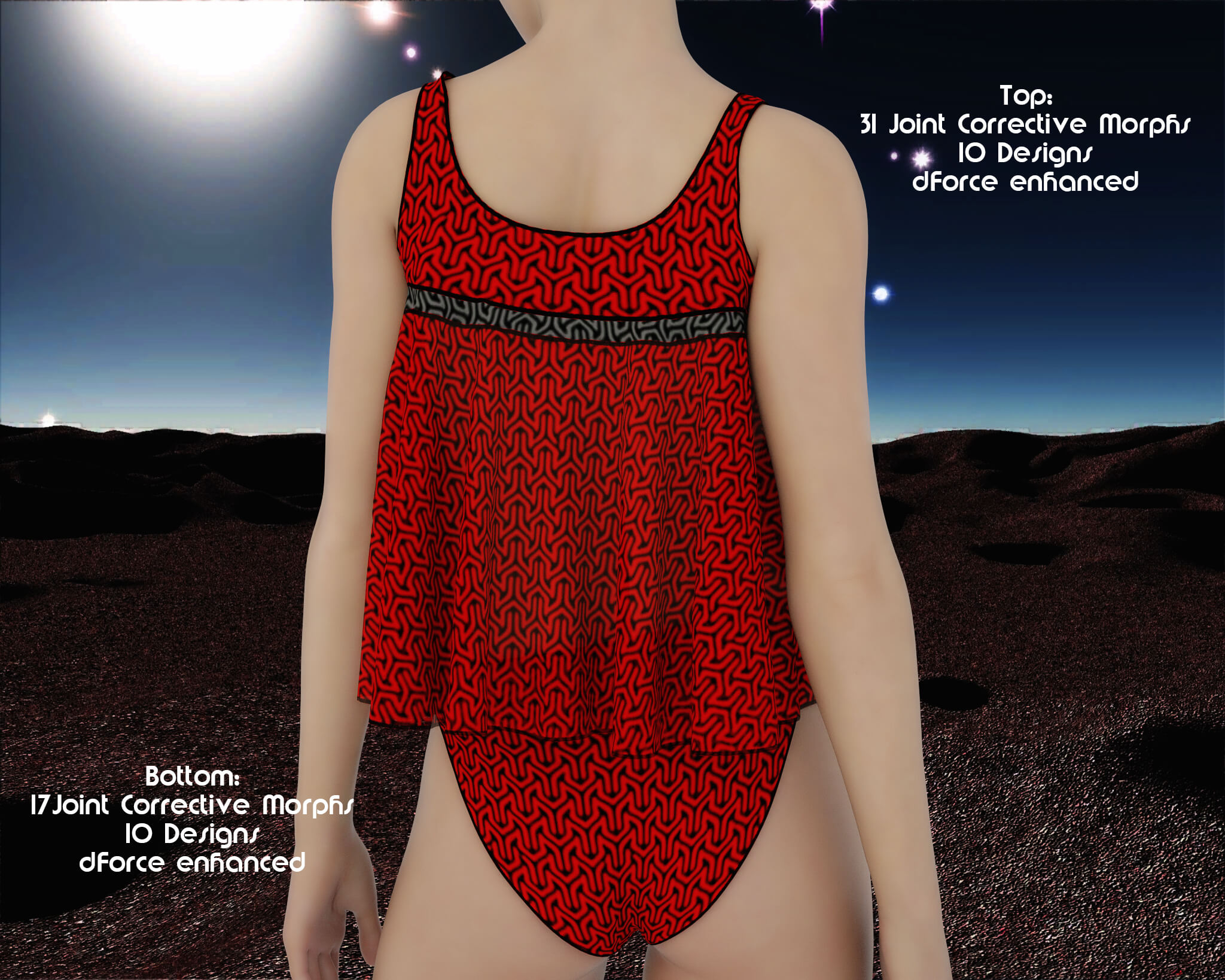 Eloise Lingerie for G8F - Daz Content by wildthing