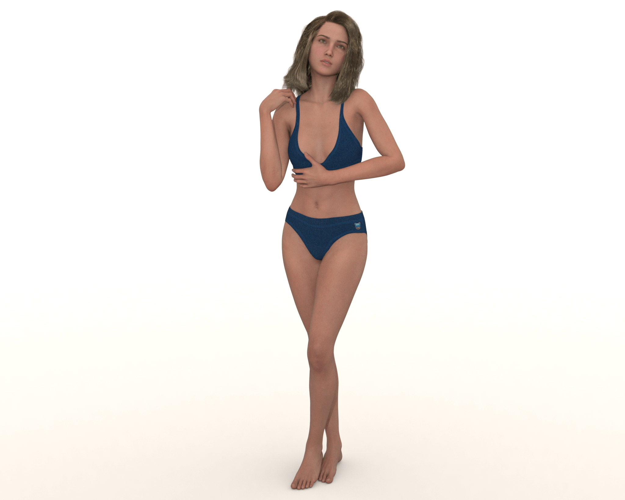 Susanne 9 Character Morph 3D Render, Digital Art by wildthing