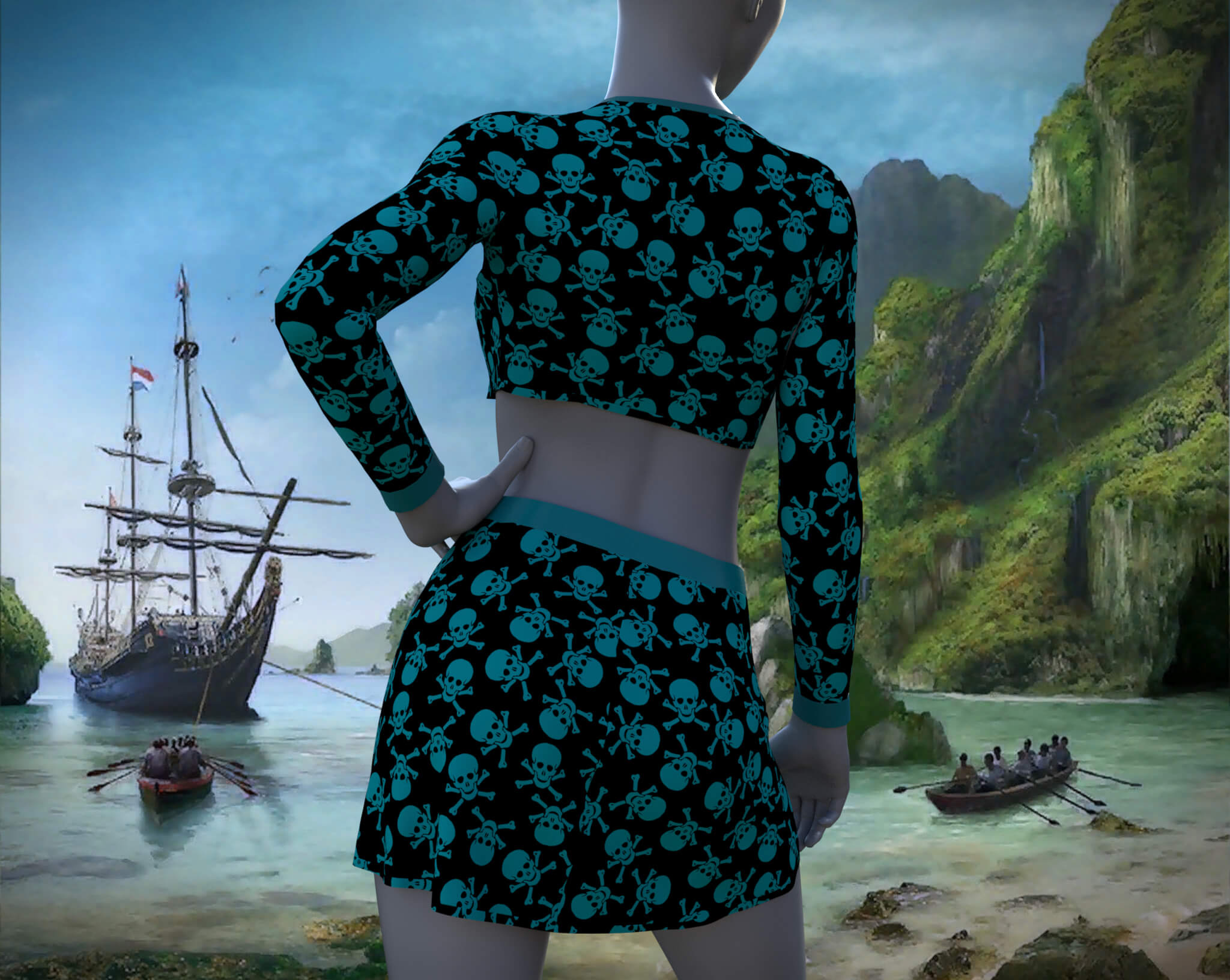 Pirate Outfit G8F - Daz Content by wildthing