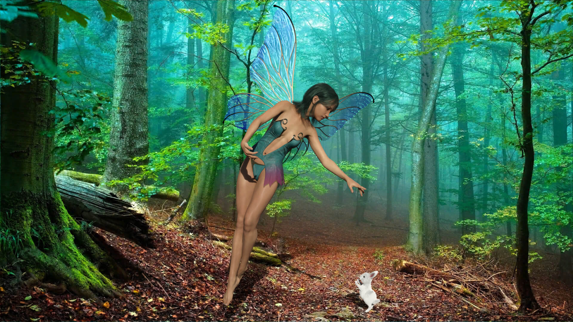 Queen of The Forest by wildthing | RenderHub Wallpapers