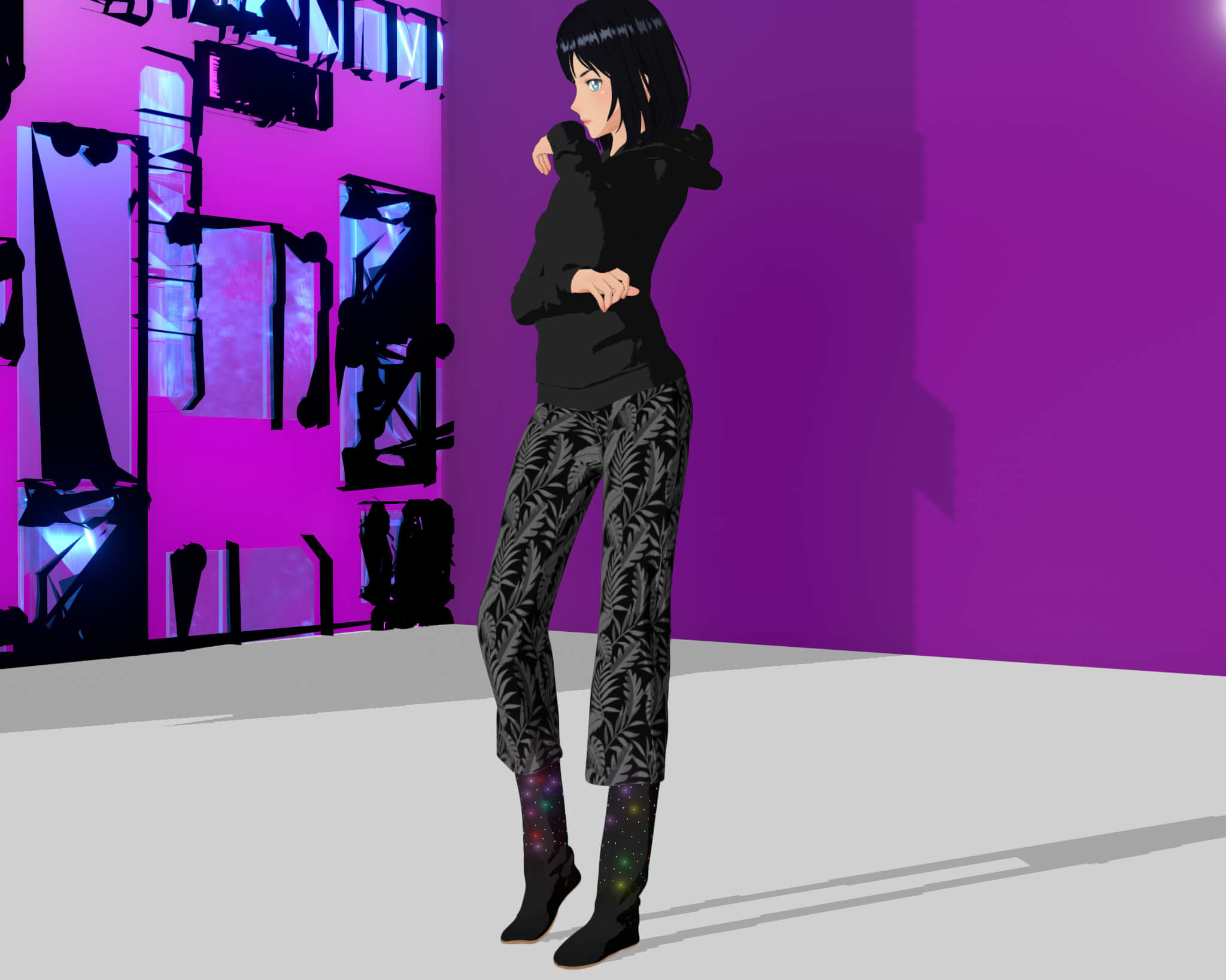 WT Toon Autum Dress for G9F Anime - Daz Content by wildthing