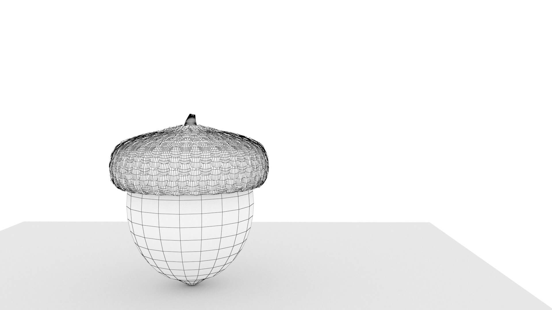 Acorn - 3D Model by WilliamJ