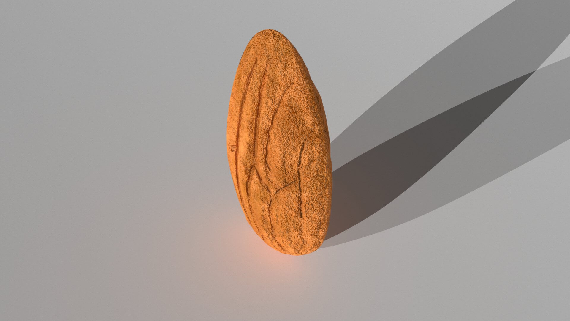 Almond - 3D Model by WilliamJ