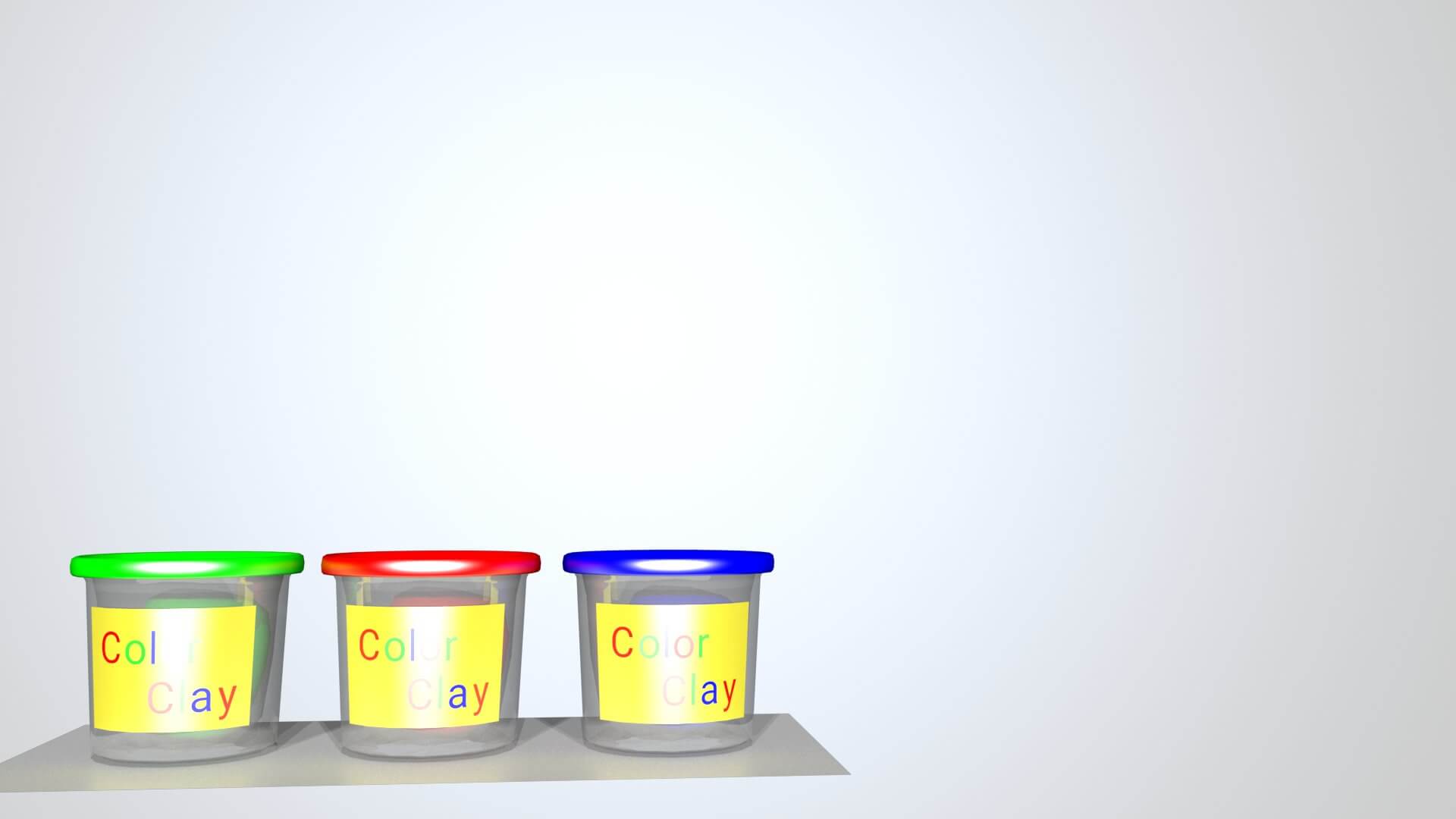 Color Clay - Free 3D Model by WilliamJ