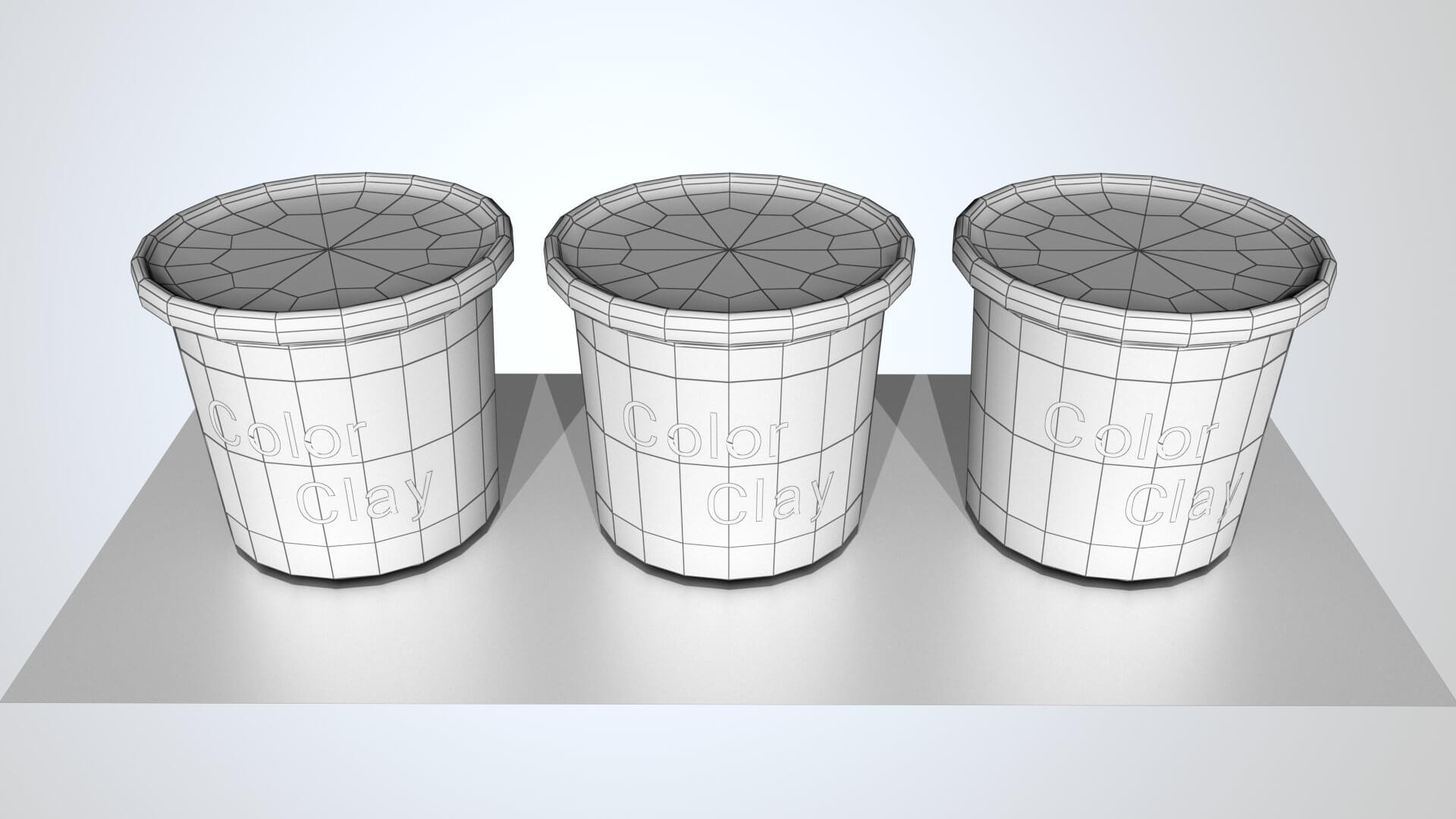 Color Clay - Free 3D Model by WilliamJ